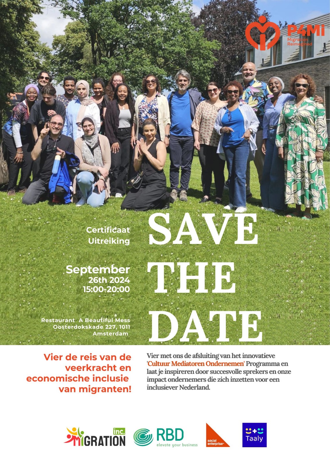 Save The Date: Final Celebration of the Culture Mediators ...